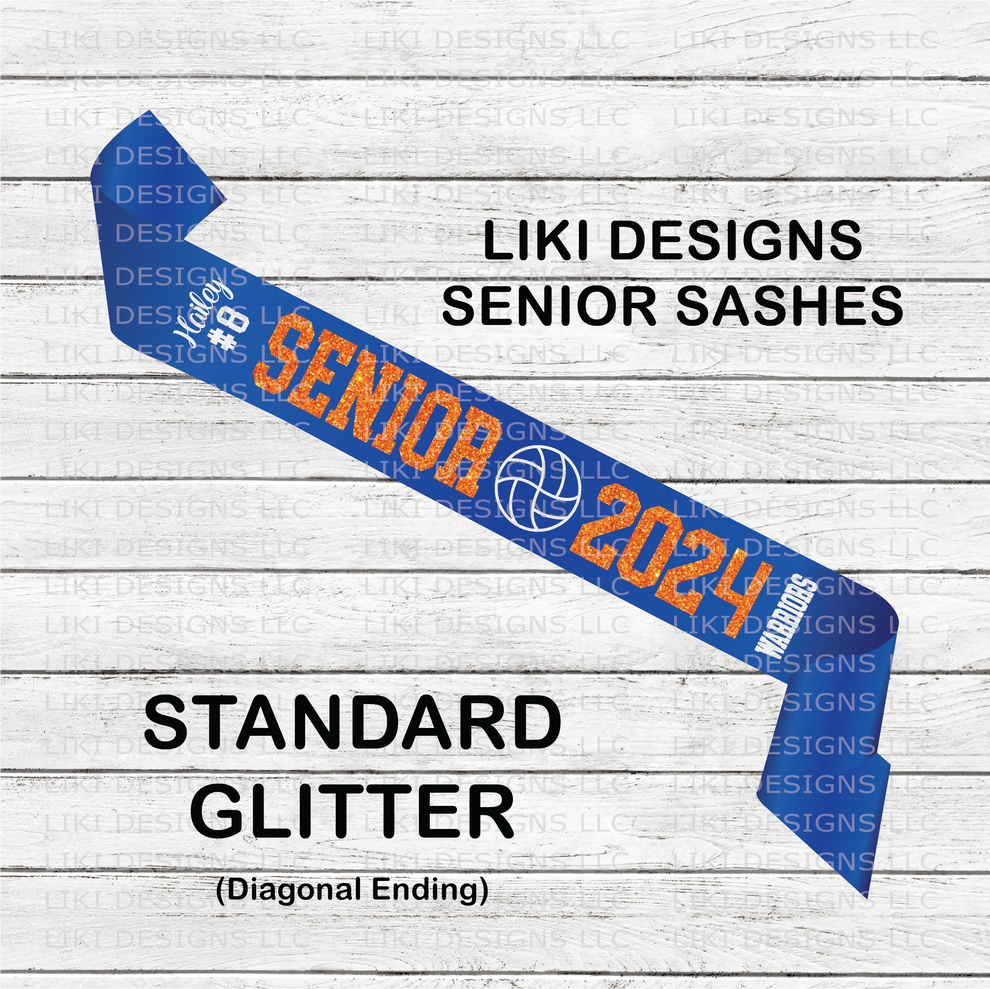 Personalized Sport Senior Night Sash – LikiDesigns